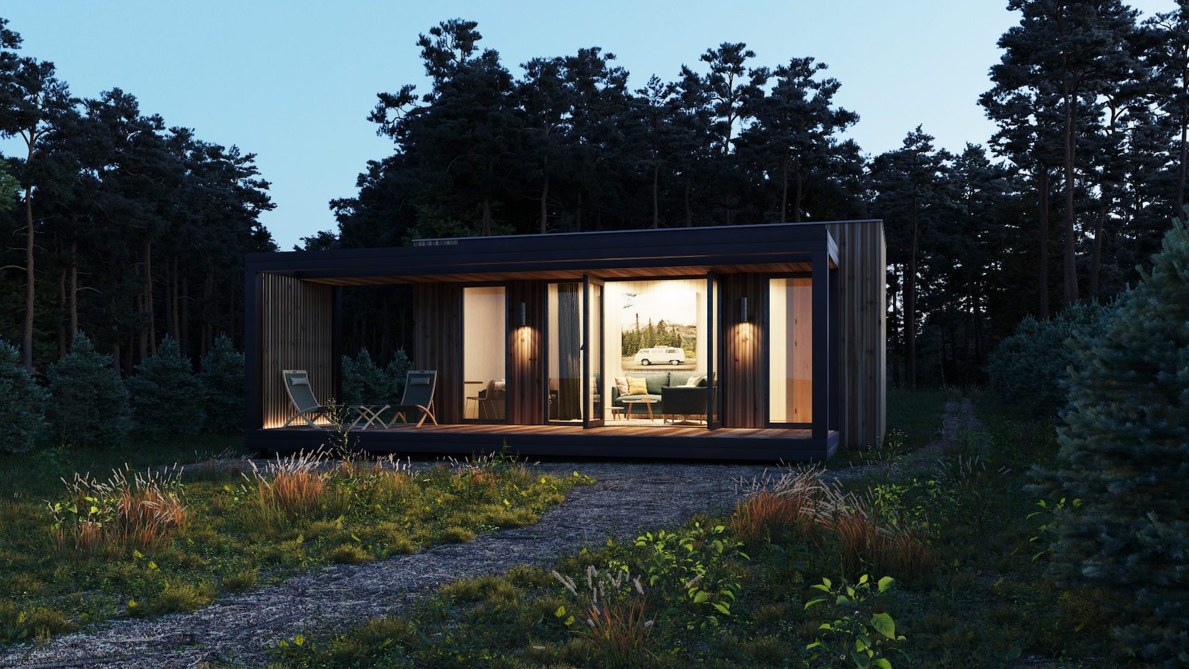 Enplanshus från Modulhus.se