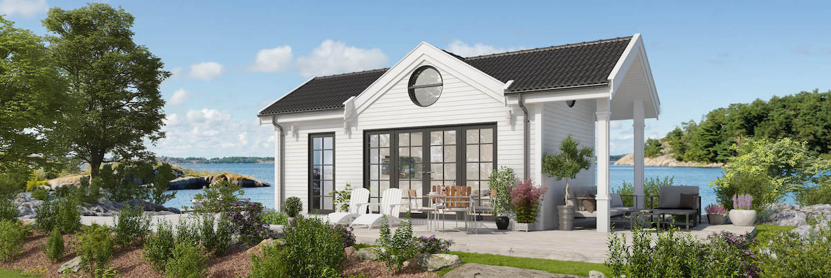 Attefallshus Husbyggare - Nyckelfärdiga hus från Modulhus