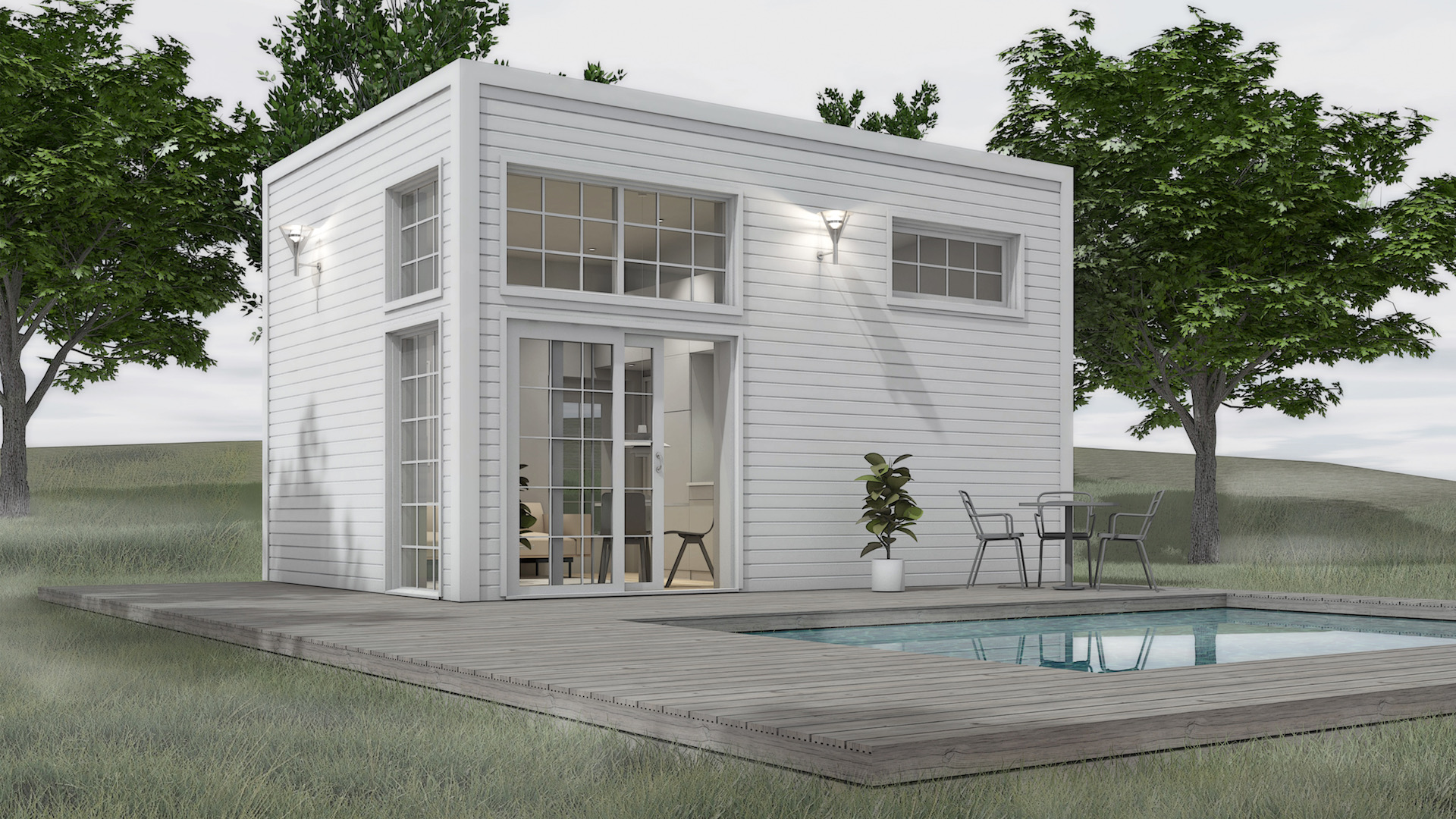 Bygga attefallshus på prickad mark - Modulhus