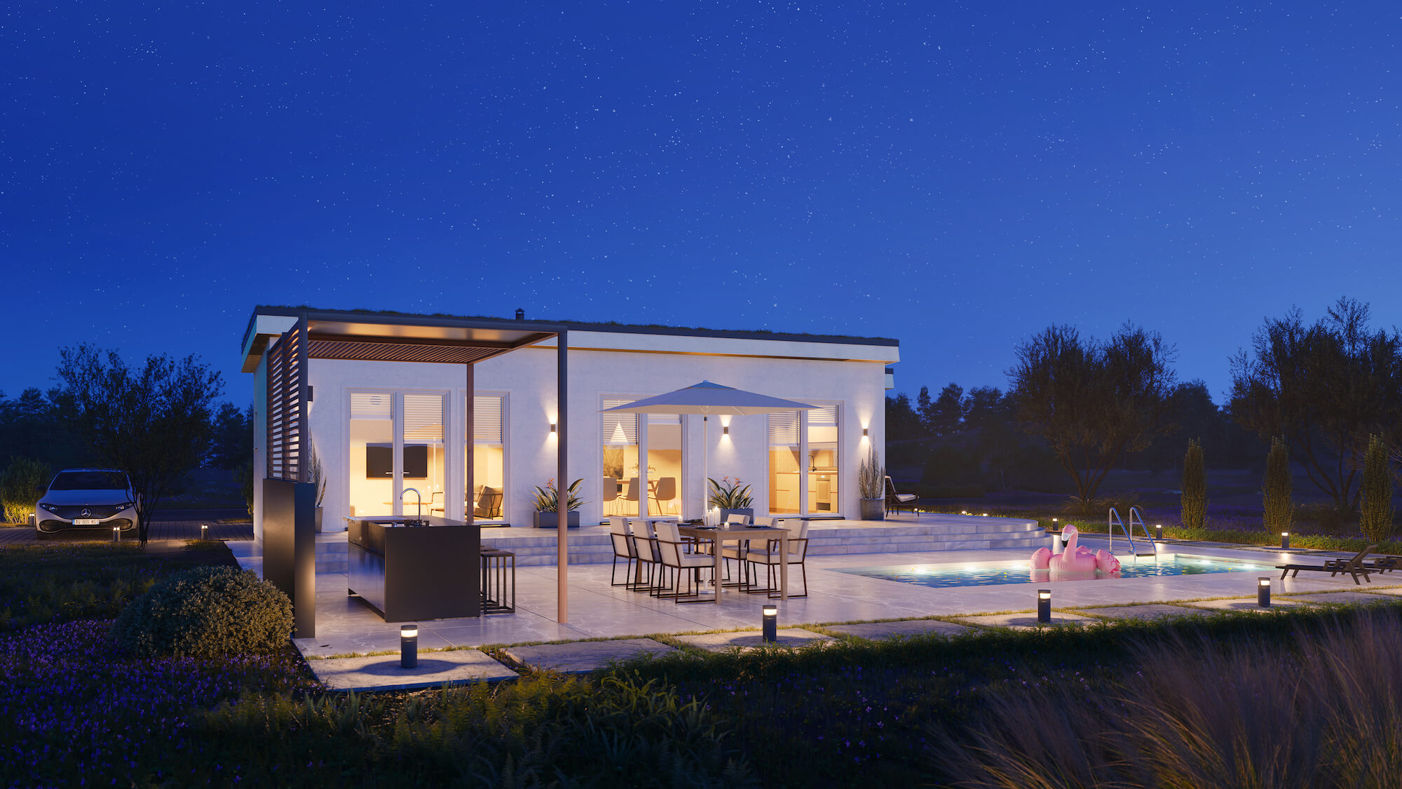 Hur stor altan får man bygga utan bygglov? - Modulhus